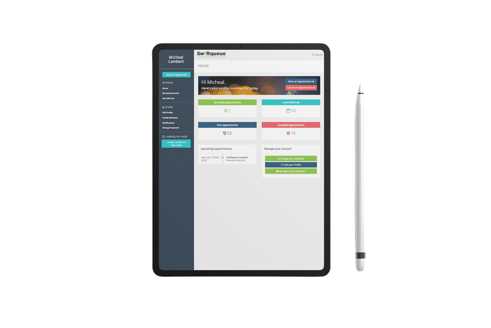Swiftqueue Digital Healthcare Front Door - Scheduling Platform