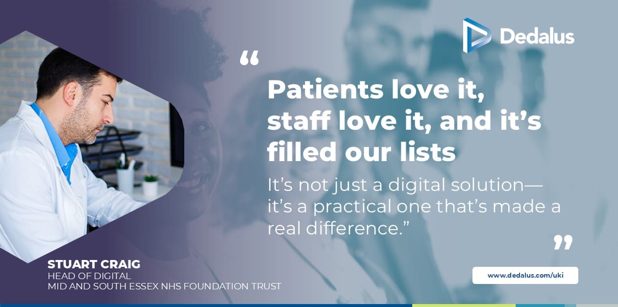 Transforming Radiology Booking with Swiftqueue at Mid and South Essex NHS Foundation Trust ...